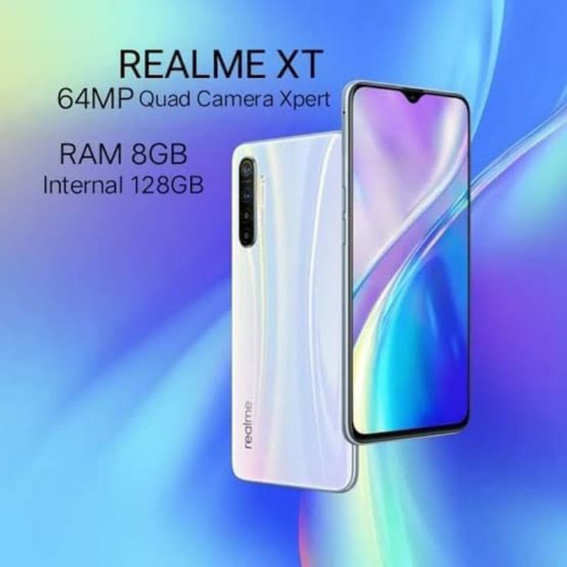 Jual REALME XT RAM 8/128GB, QUAD CAM 64MP, SUPER AMOLED, GORILLA GLASS ...