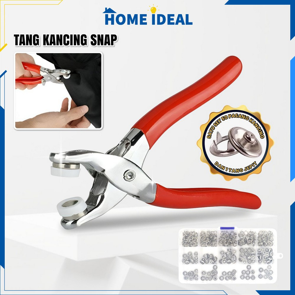 Jual Tang Alat Pasang Press Kancing Jepret Set Peralatan Menjahit ...
