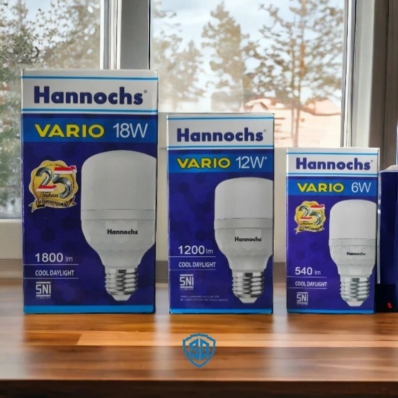 Jual Lampu LED Hannochs Vario Kapsul Bohlam LED 6 watt , 12 watt , 18watt , 22 watt , 30 watt ...