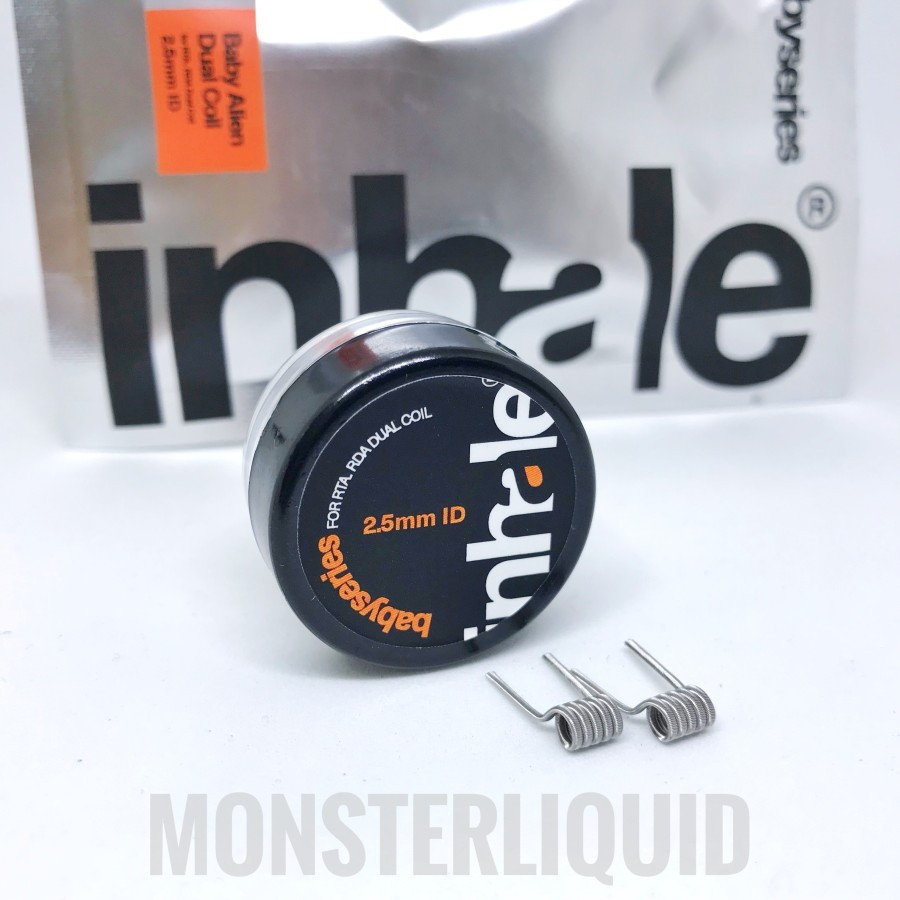 Jual INHALE BABYSERIES BABY ALIEN DUAL COIL FOR RTA RDA DUAL COIL ...