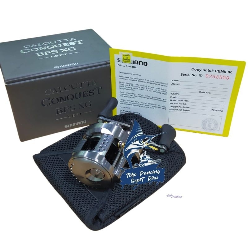 Jual REEL BAIT CASTING SHIMANO CALCUTTA CONQUEST BFS XG LEFT HANDLE ...