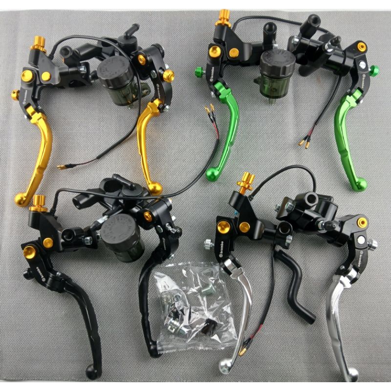 Jual Master Rem Set CNC ACCOSSATO Set 1 Tabung Smoke Handle Master Rem ...