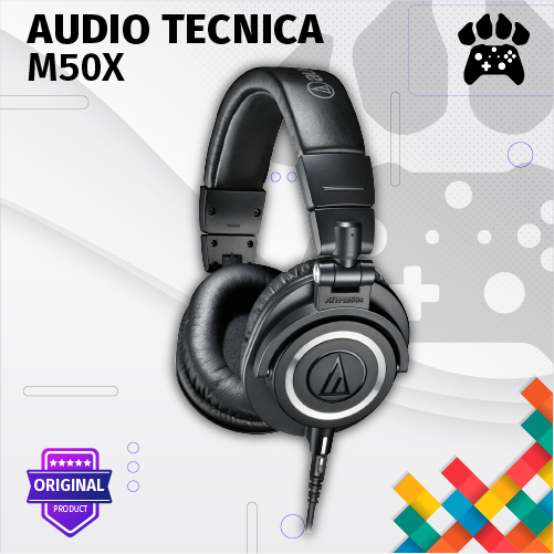 Jual Audio Technica ATH-M50x Professional Studio Monitor Headphone ATH M50X | Shopee Indonesia