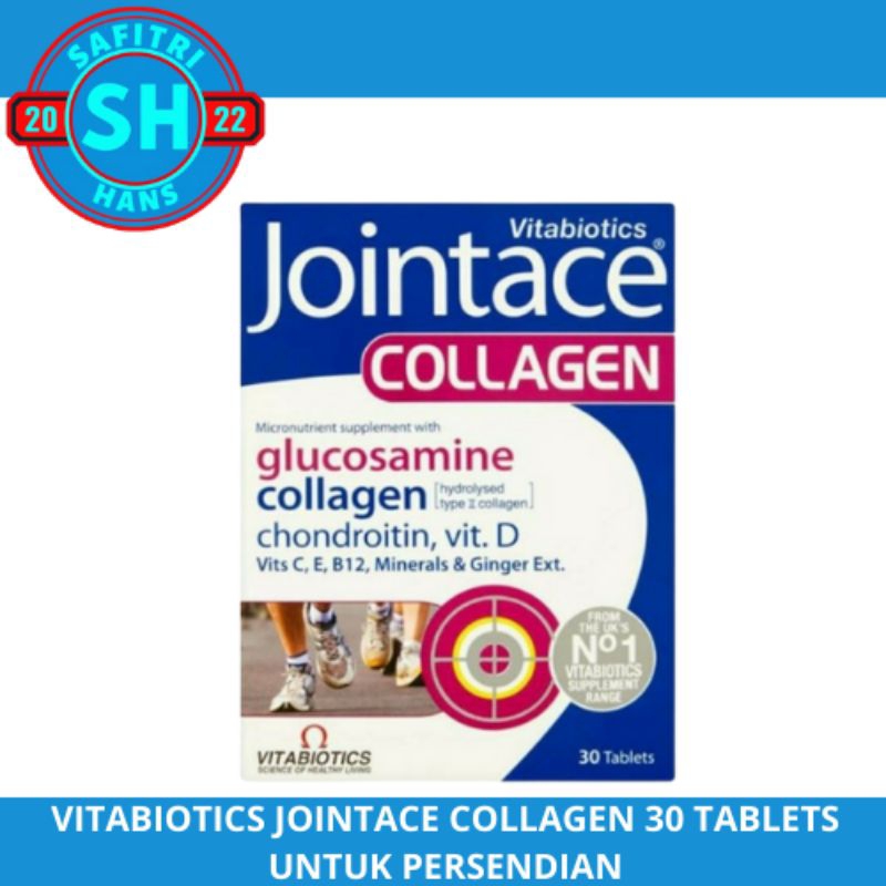 Jual VITABIOTICS Jointace Collagen With Glucosamine Isi 30 Tablet ...