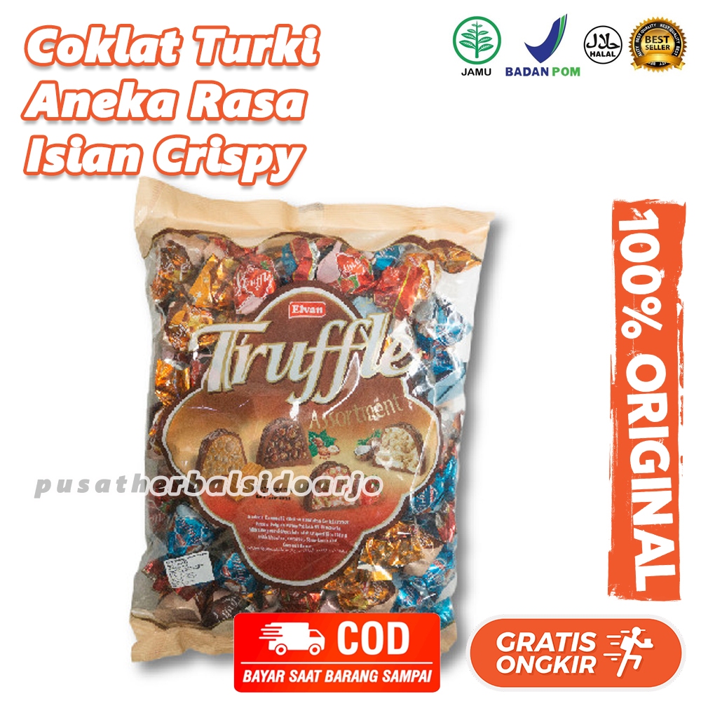 Jual Coklat Truffle 1kg kemasan asli pabrik coklat arab coklat umroh ...