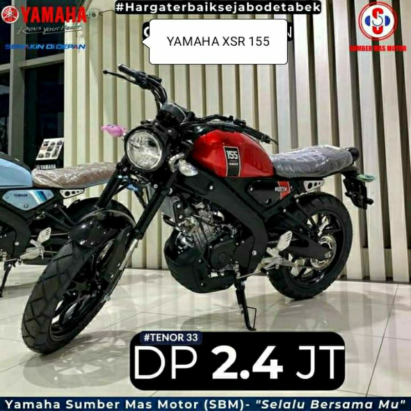 Jual Kredit Yamaha All New XSR 155 Red Glossy | Shopee Indonesia