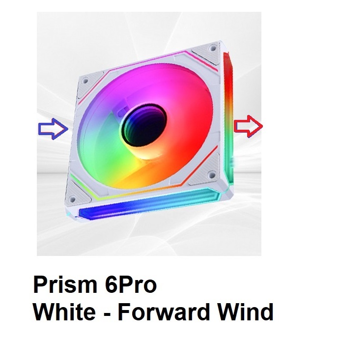 Jual Jungle Leopard Prism 6 Pro ARGB PWM Fan 12cm Reverse Model Lian Li ...