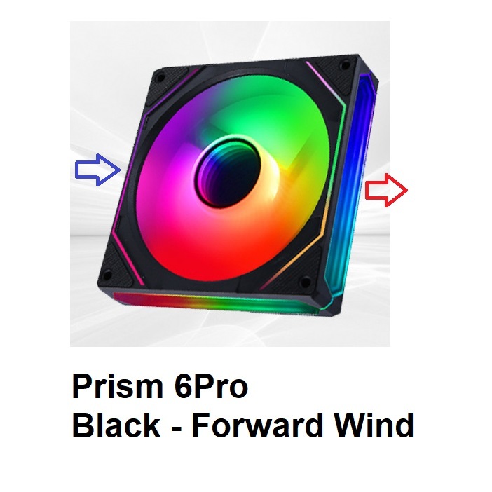 Jual Jungle Leopard Prism 6 Pro ARGB PWM Fan 12cm Reverse Model Lian Li ...