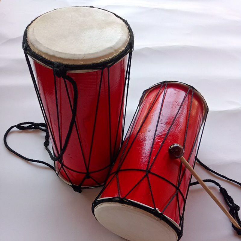 Jual kendang gendang bali mainan edukasi anak 25cm | Shopee Indonesia
