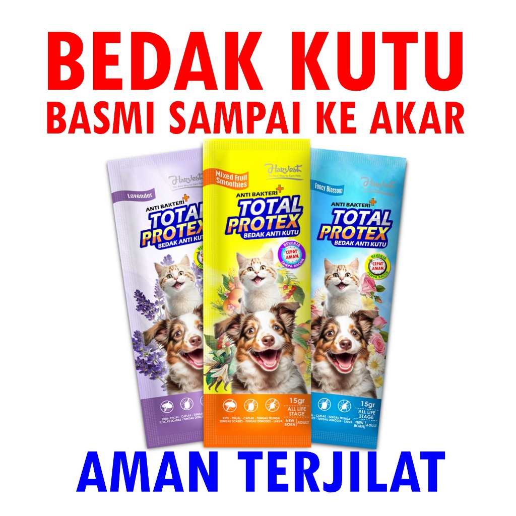 Jual Bedak Kutu ampuh terbukti kutu mati kucing anjing caplak pinjal ...