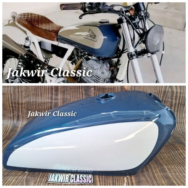 Jual Tangki Japstyle Trail Jadul Tangki Elsinori Tangki custom Deus ...