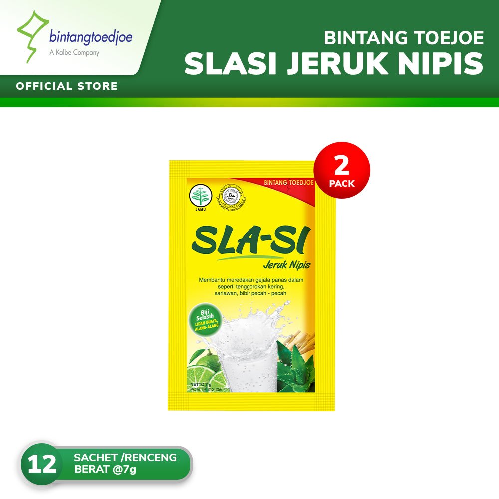 Jual Slasi Jeruk Nipis 2 Renceng (24 Sachet) | Shopee Indonesia
