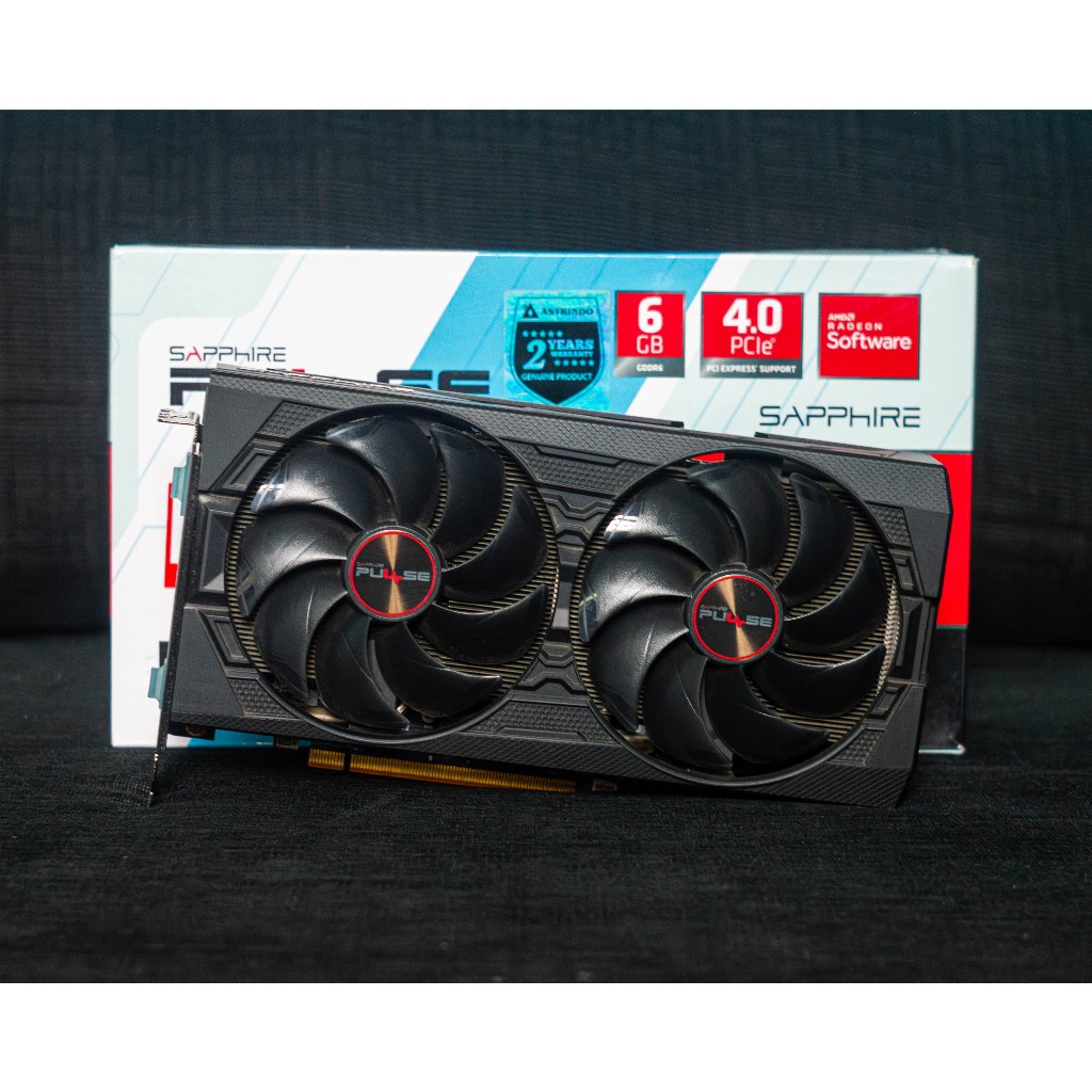 Jual VGA CARD RX 5600 XT SAPPHIRE PULSE BE 6GB GDDR6 FULLSET ISTIMEWA ...