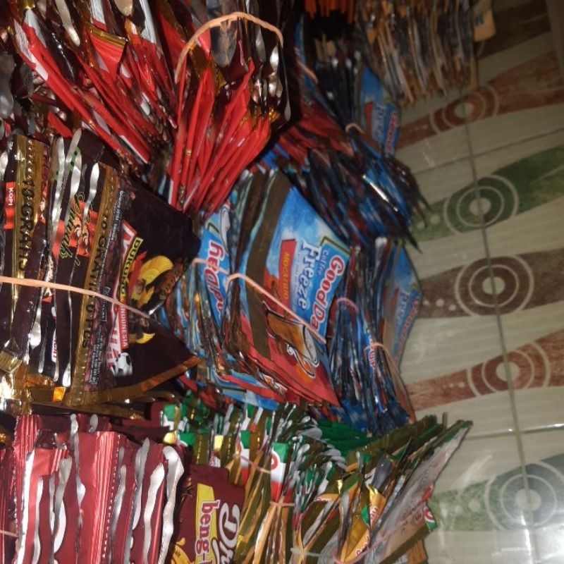 Jual Bungkus sachetan minuman kopi pop ice energen bekas untuk ...