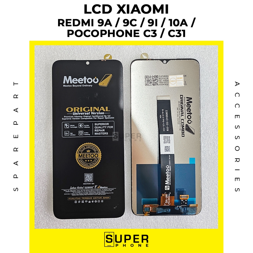 Jual LCD Touchscreen XIAOMI REDMI 9A / 9C / 9i / 10A / POCOPHONE C3 ...