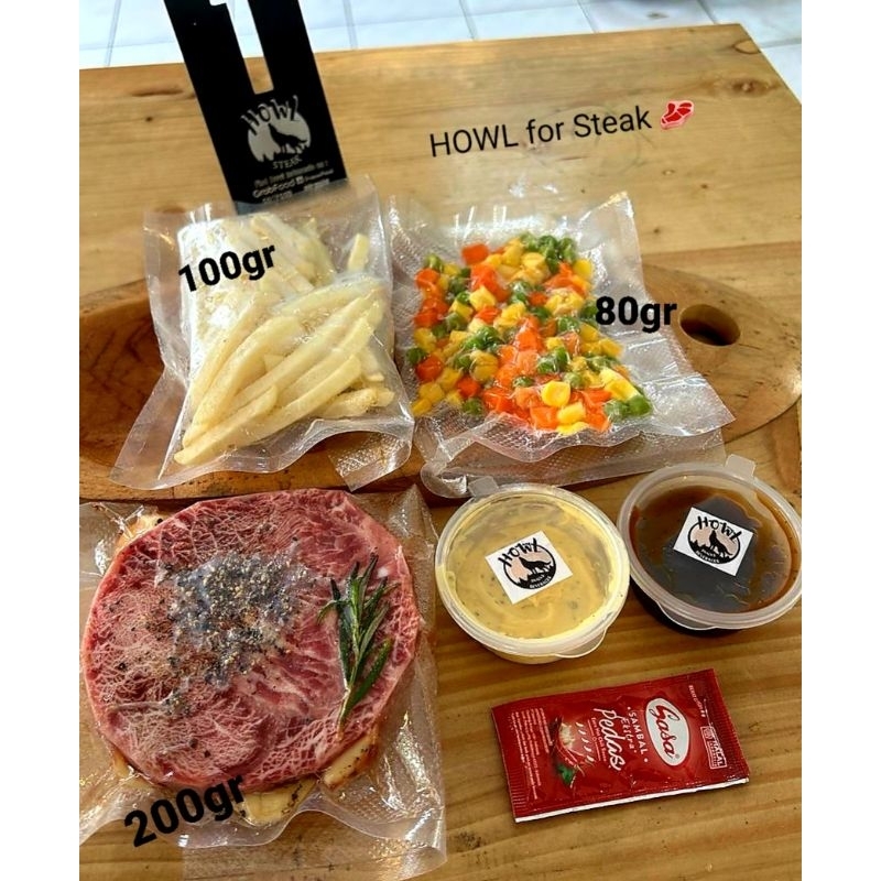 Jual Paket daging Steak siap masak set praktis frozen Steak Ready to ...