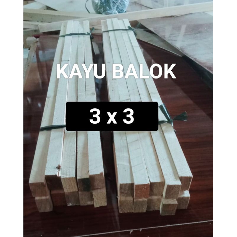 Jual KAYU BALOK LOKAL UKURAN 3X3 P110 sudah di serut | Reng kayu ...
