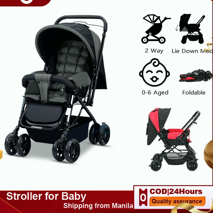 Jual Stroller baby duduk dan tidur 2 Way Kereta Dorong Bayi Lipat ...