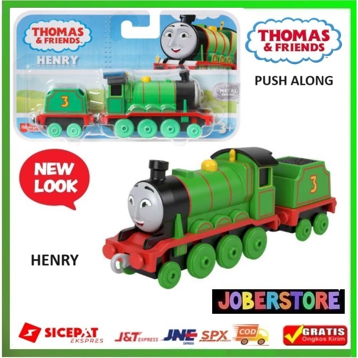 Jual Thomas & Friends Push Along All Engines Go / New Look - HENRY ...