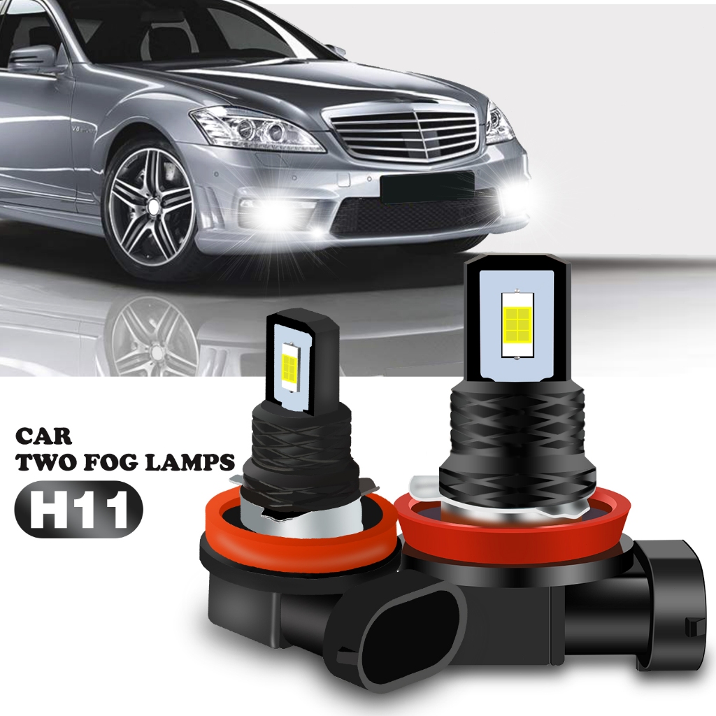 Jual 2 Buah Lampu Kabut Mobil LED H4 H8 H9 H11 9006 HB4 H27 Lampu Sorot LED Mobil 2200LM Lampu ...