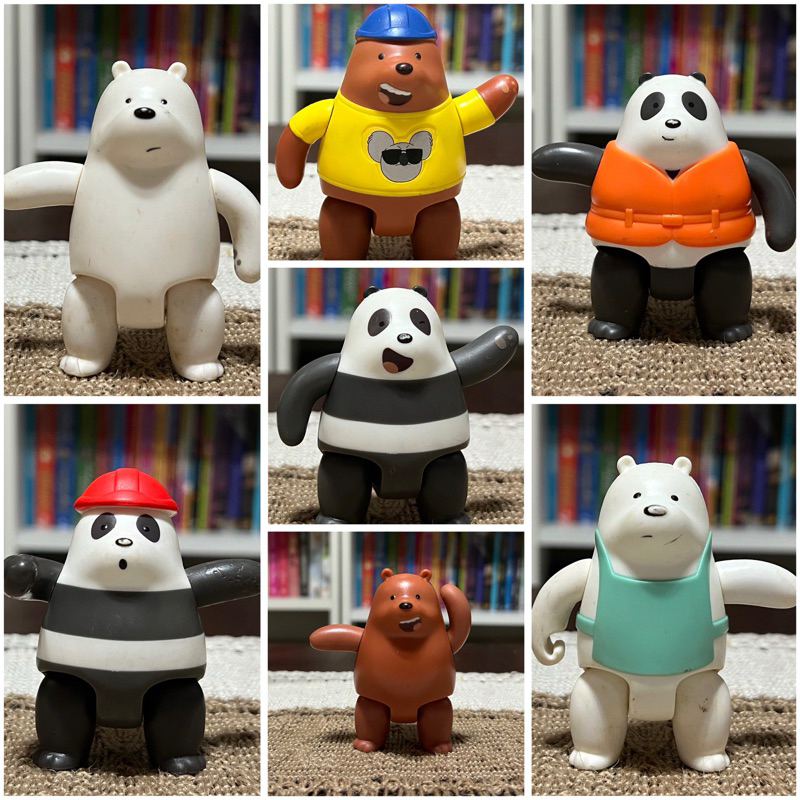 Jual (PRELOVED) HAPPY MEAL MCD MCDONALDS WE BARE BEAR | Shopee Indonesia