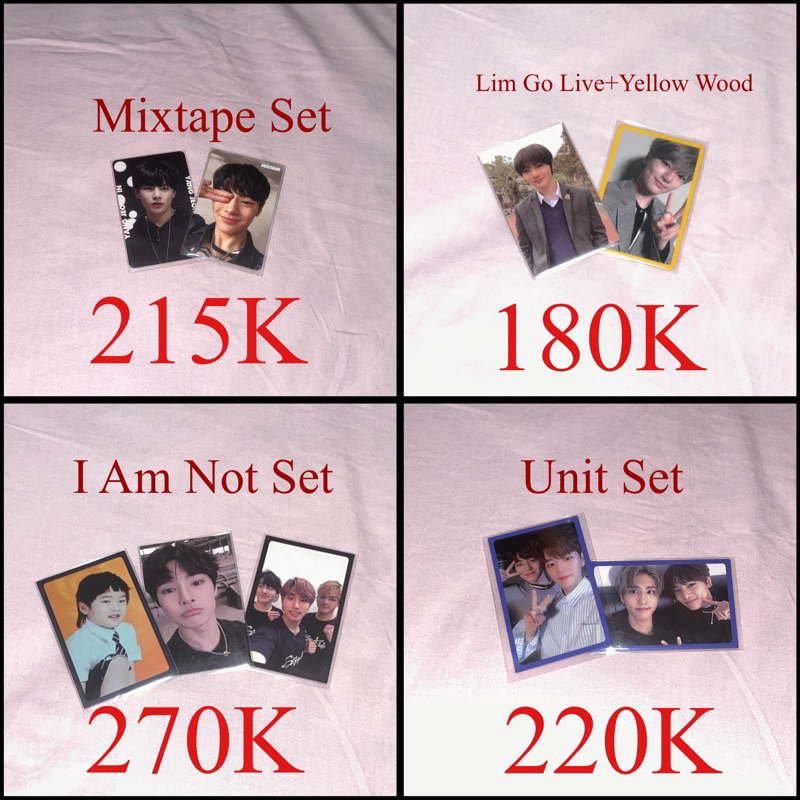 Jual Photocard (PC) I.N (Jeongin) SKZ (Stray Kids) Set (Mixtape, I Am Not, I Am You Unit Han ...