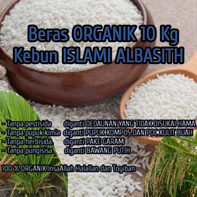 Jual Beras ORGANIK 10 KG | Shopee Indonesia