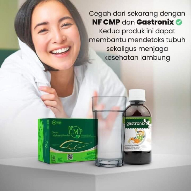 Jual NF CMP dan gastronix Herbal hwi untuk asam lambung akut dan gerd ...