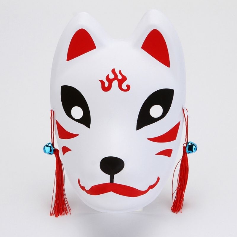 Jual Topeng Anime Jepang Cosplay Kitsune Bunsakai Anbu japanese fox ...