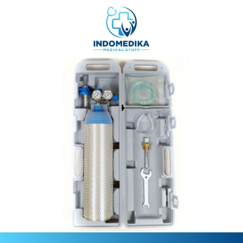 Jual Tabung oksigen Portabel / tabung oksigen Traveling 3.2 liter / tabung oksigen Emergency ...