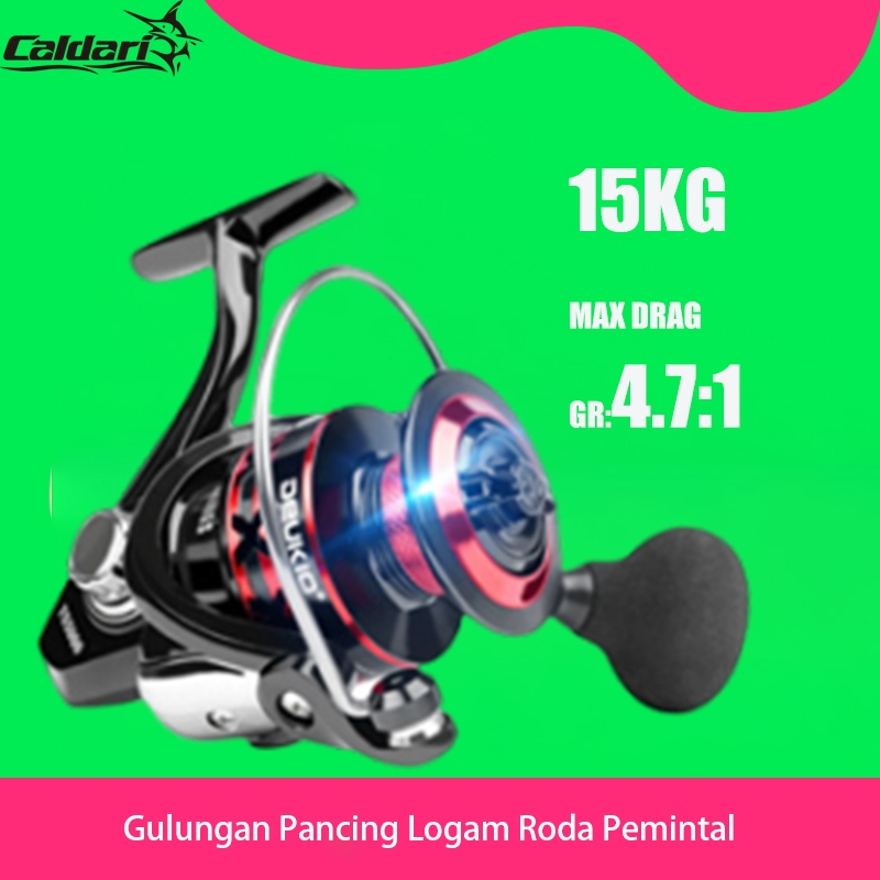 Jual Gaya Baru Reel Pancing Logam Penuh Reel Spinning Mesin Mancing ...