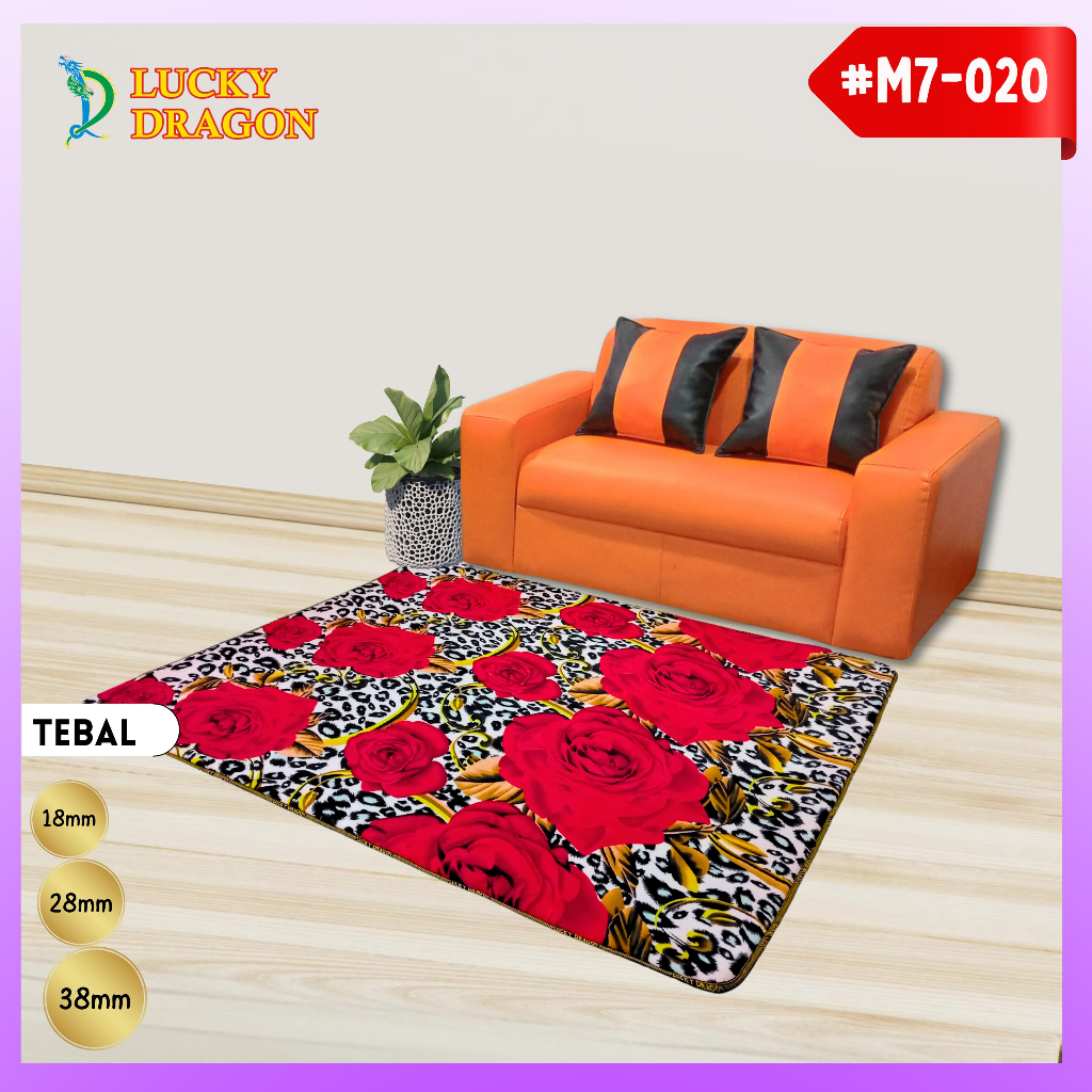 Jual Lucky Dragon Karpet Busa Malaysia Anti Slip / Ambal Malaysia ...