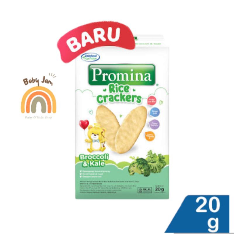 Jual PROMINA RICE CRACKERS 20GR / SNACK BATITA 1 TAHUN / RIE CRACKERS ...