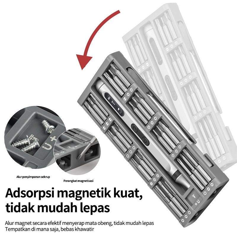 Jual Obeng Elektrik/50 In 1set Alat Listrik/Bor alat listrik Type-C ...