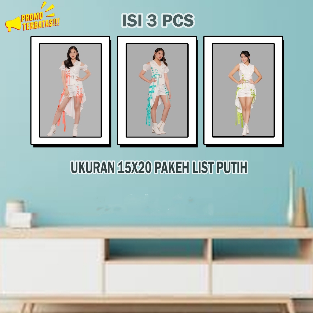 Jual cetak foto plus bingkai ukuran 15x20 list putih | Shopee Indonesia