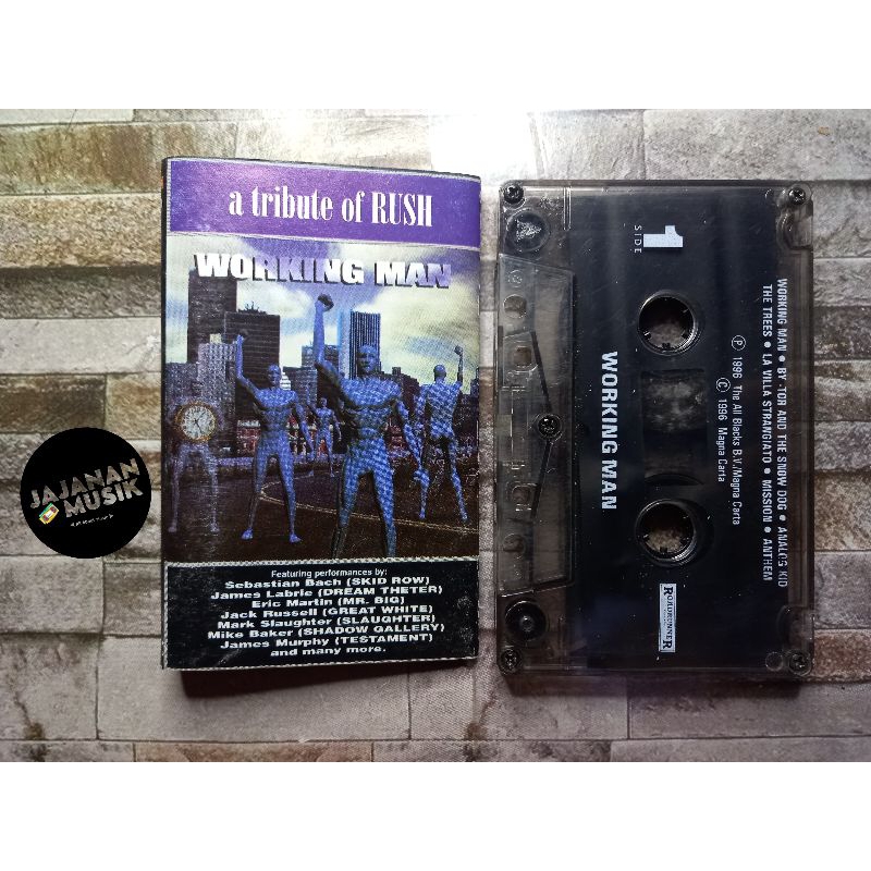 Jual Kaset Tribute To Rush (Working Man) | Shopee Indonesia