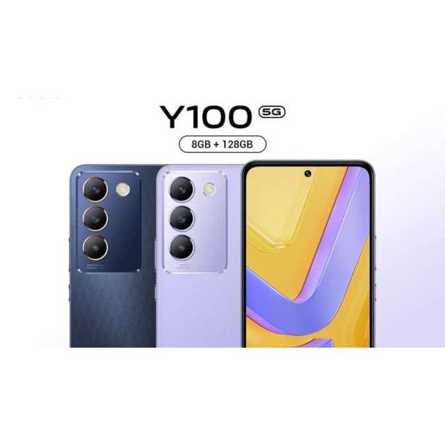 Jual vivo Y100 5G (8/128) 80W FlashCharge + Amoled 120Hz + 50MP Wide ...