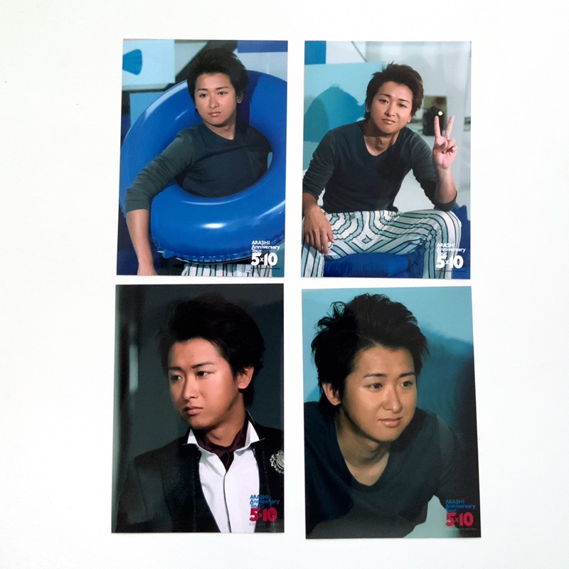 Jual Arashi Ohno Satoshi 5x10 Anniversary Photo Set | Shopee Indonesia