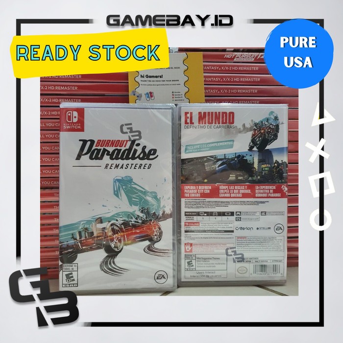 Jual Nintendo Switch Burnout Paradise Remastered | Shopee Indonesia