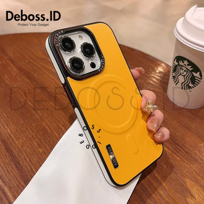 Jual Casing Leather Aesthetic Magsafe IP 16 PROMAX/11 12 13 14 15 PRO ...