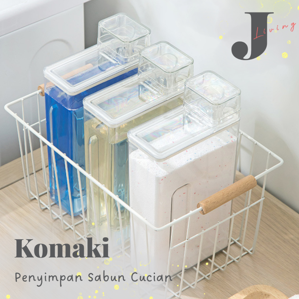 Jual |J LIVING|KOMAKI Botol Refil Laundry Estetik Botol Dispenser ...