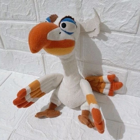 Jual boneka disney lion king. karakter burung putih zazu. original ...