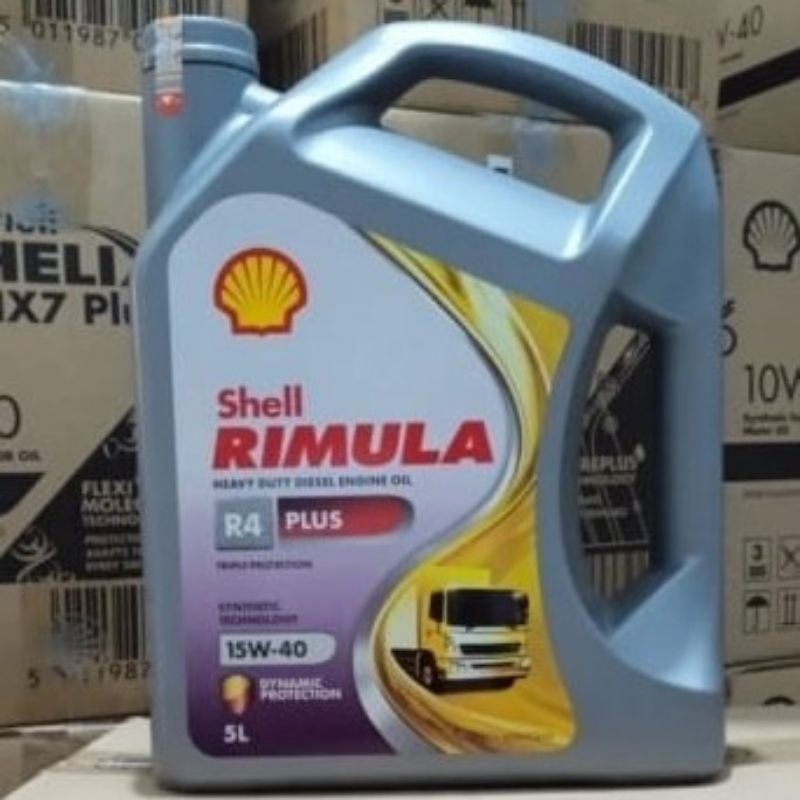 Jual Shell RIMULA R4 PLUS 5 L | 15W-40 5 LITER / ORIGINAL BARCODE/ OLI ...