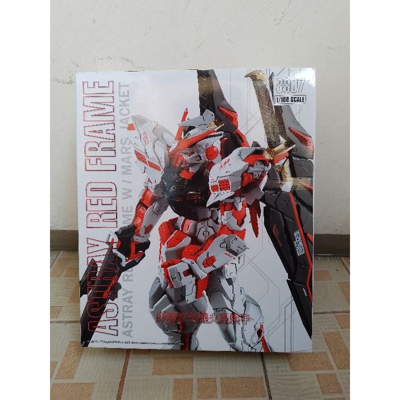 Jual MG ASTRAY RED FRAME W/ MARS JACKET 1/100 MODEL KIT | Shopee Indonesia