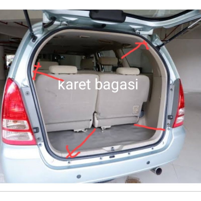 Jual Karet balon peredam Bagasi Innova 2004-2015 Original | Shopee ...