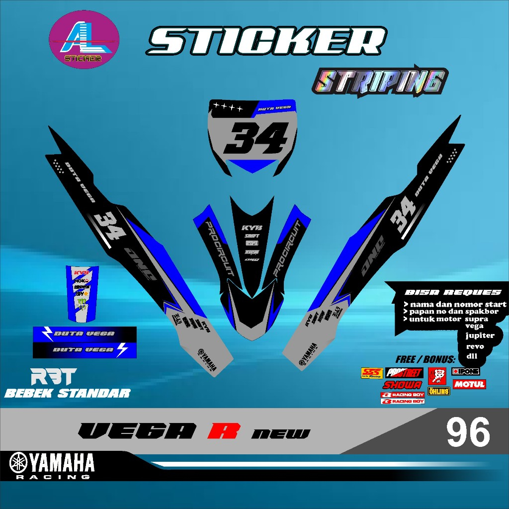 Jual Sticker SEMI DECAL fullbody RBT VEGA NEW rbt VEGA BEBEK MODIF ...