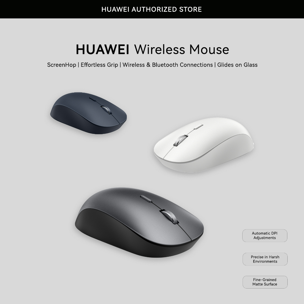 Jual HUAWEI Bluetooth Mouse CD26se Original Grey | Shopee Indonesia