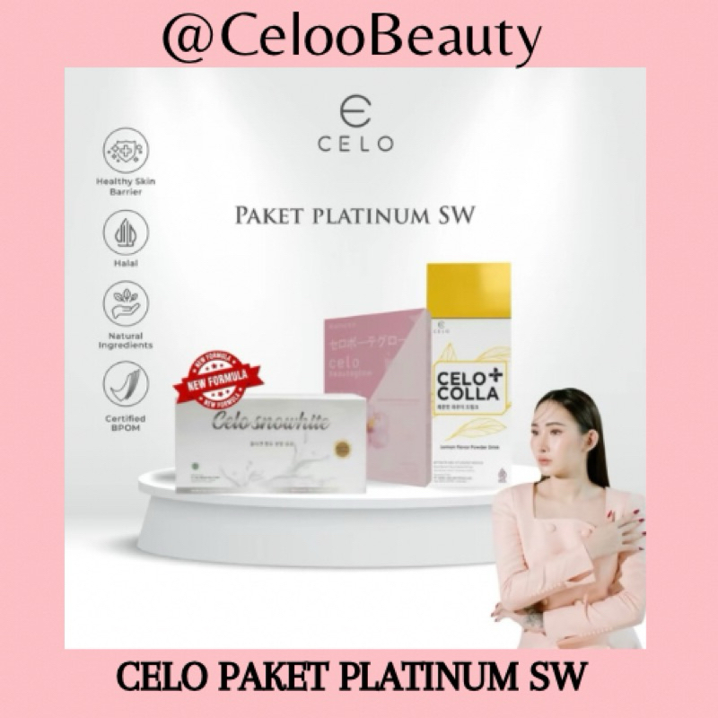 Jual Celo Paket Platinum white PAKET SW NEW celo.beaute ( Ready stok ...