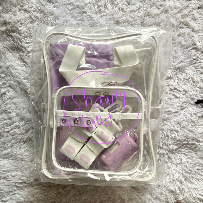 Jual OFFICIAL MEMBERSHIP BTS BOX 7 MERCH BAG CLEAR | Shopee Indonesia