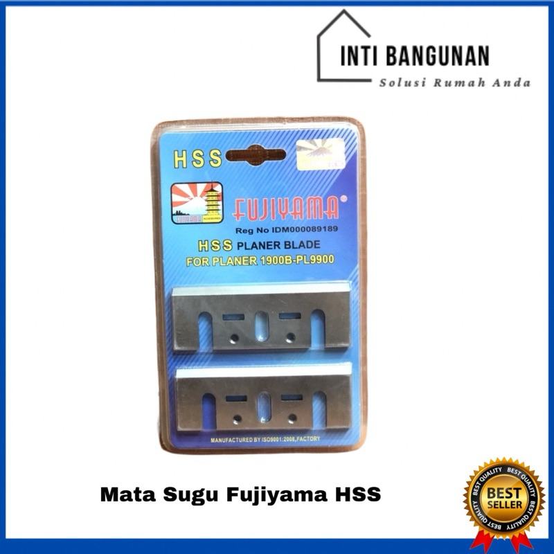 Jual Mata Sugu Fujiyama HSS Mesin Pisau Serut Kayu Planer Blade Asli ...